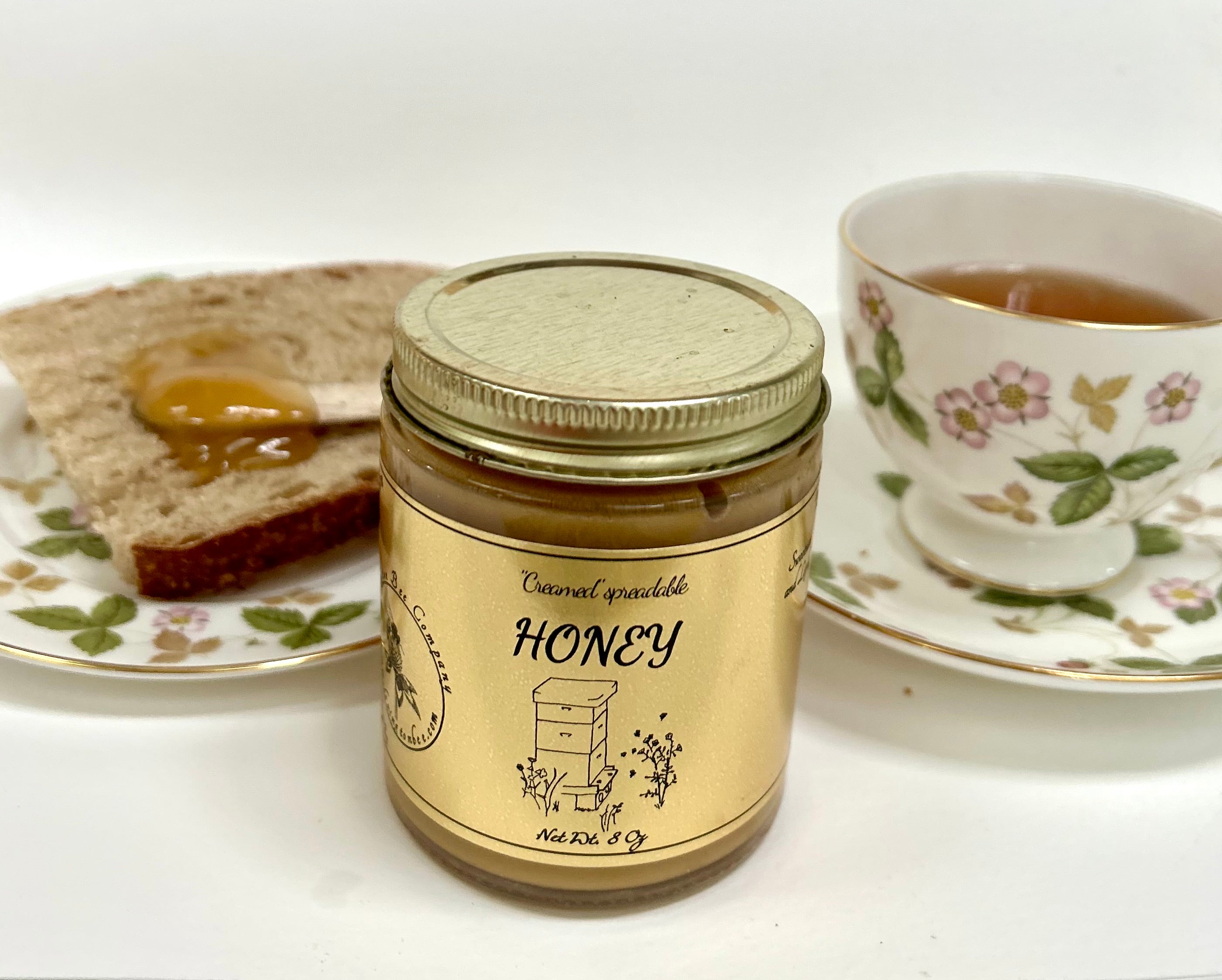 8 oz Creamed Honey – Lexington Bee Company
